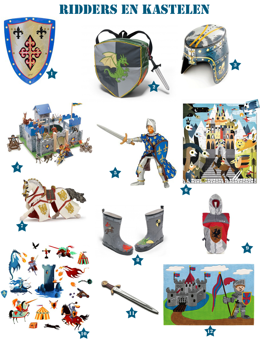Ridders speelgoed l Ridders en kastelen jongensspeelgoed