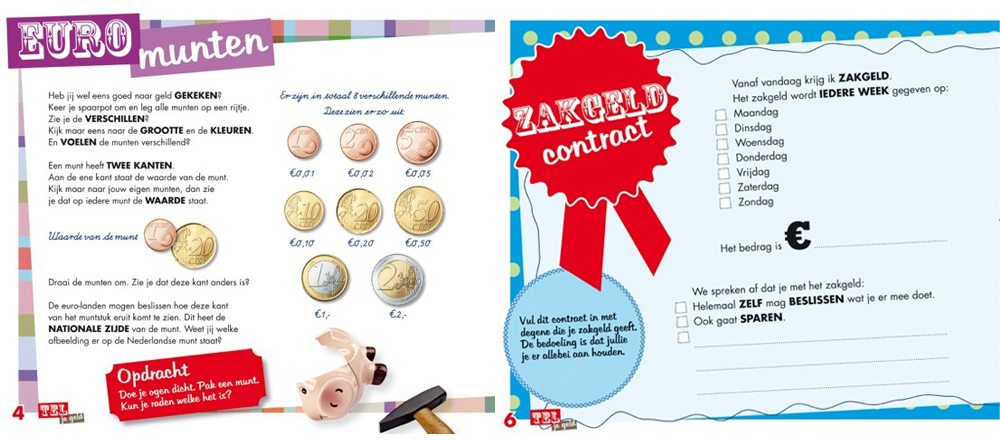 Hét zakgeldboek voor kinderen - BOYSLABEL