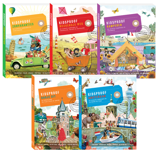 Kidsproof l Boeken vol tips en inspiratie voor ouders met kids