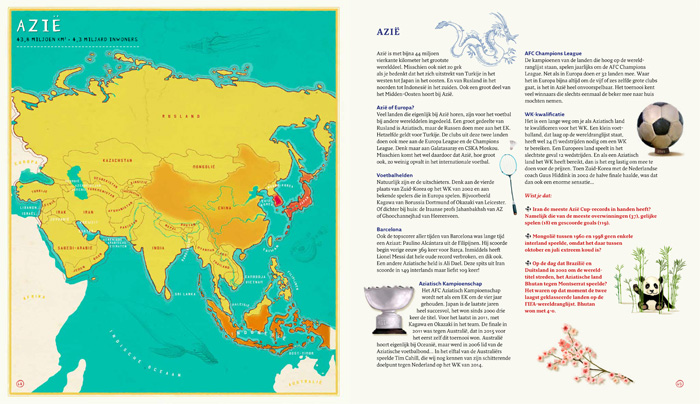 Wereld Voetbal Atlas - ontdek de complete voetbalwereld - BOYSLABEL