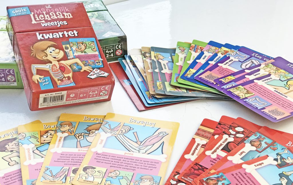 Weetjes Kwartet; speel, onthoud, verzamel en win! - BOYSLABEL