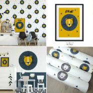 Hip behang voor jongenskamers - BOYSLABEL