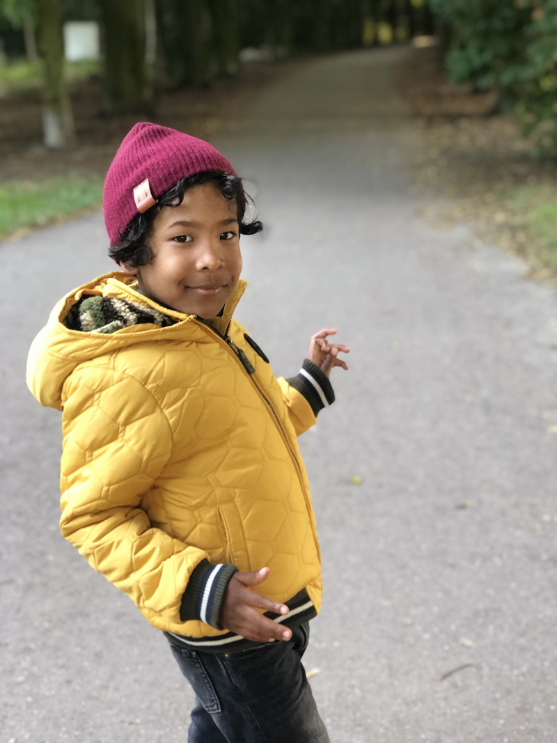 Stoere gele jas met fijne COMBIDEAL - BOYSLABEL