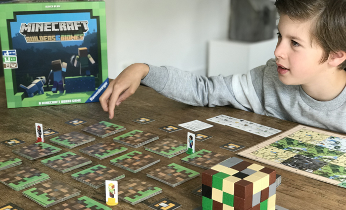 Stop met gamen; speel het Minecraft bordspel met het hele gezin ...